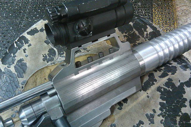 50 Cal Is For Girls - Check Out This DIY 70 Cal T-Rex Rifle | OhGizmo!