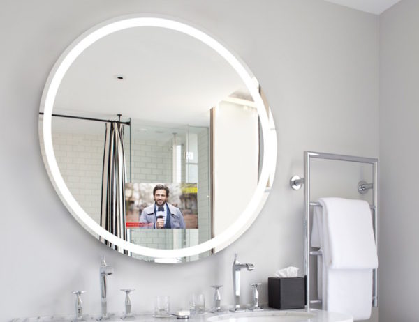 Trinity Lighted Mirror TV | OhGizmo!