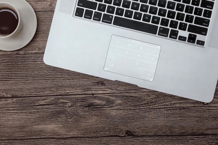 Nums Smart Glass Trackpad Keyboard | OhGizmo!