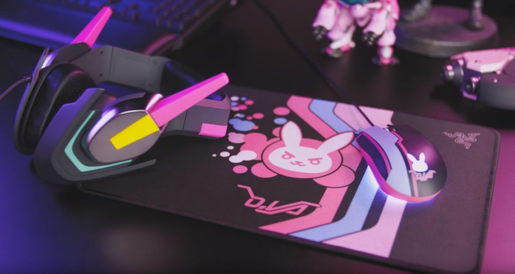 Razer Announces D.Va Themed Headset and Mouse | OhGizmo!